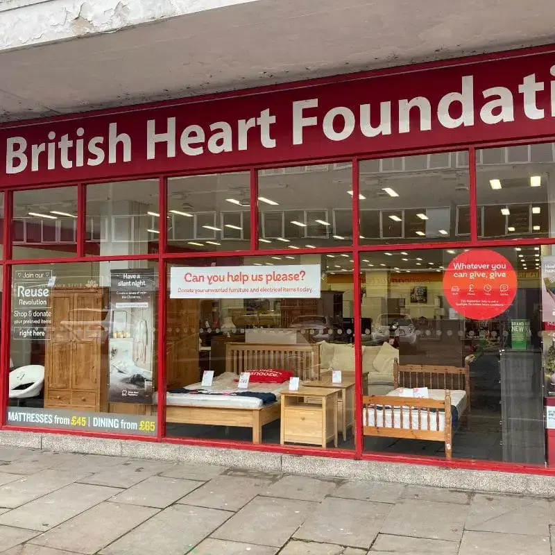 British Heart Foundation Furniture Gloucester BID Business Improvement District