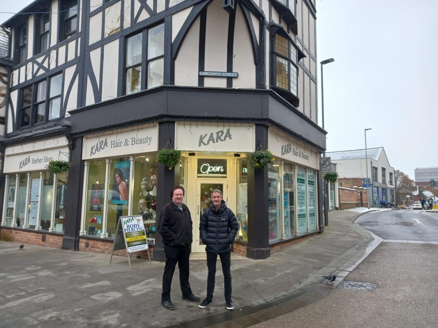 Independent hairdresser celebrates momentous achievement in the heart ...